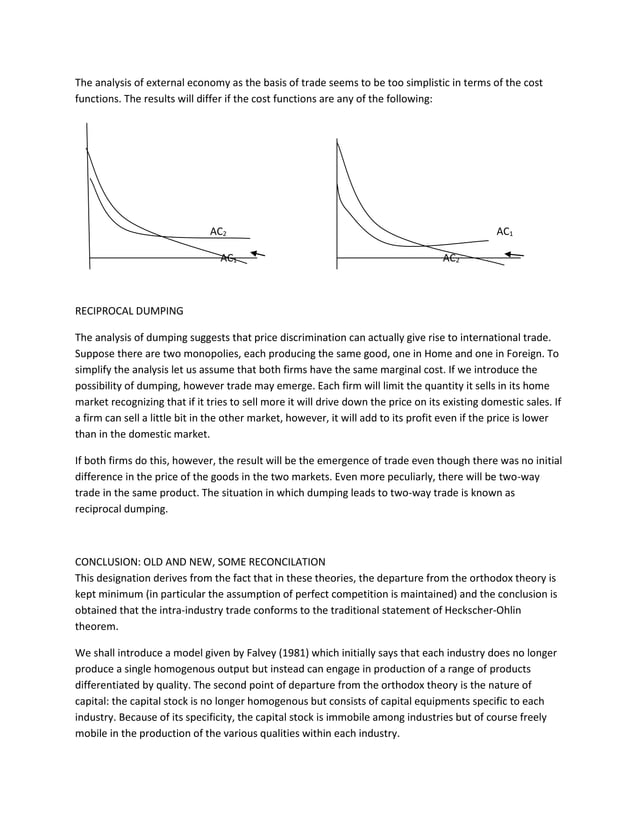 New Trade Theory: Krugman | PDF | Large Business | Business