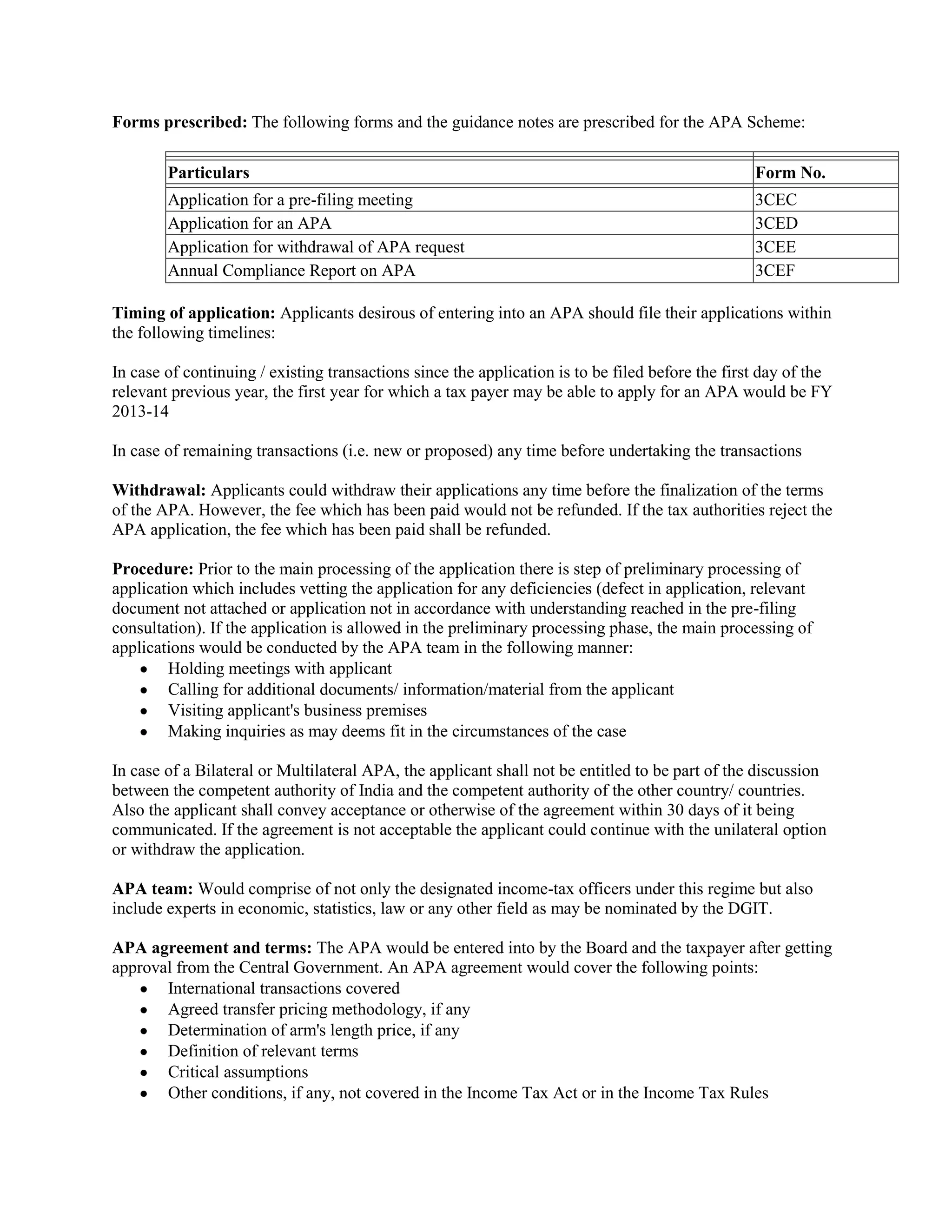 New transfer pricing regime | DOCX