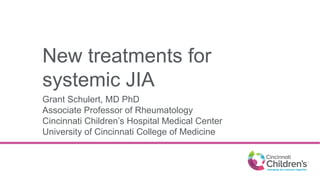 New Treatments for SJIA | PPTX