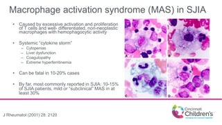 New Treatments for SJIA | PPTX