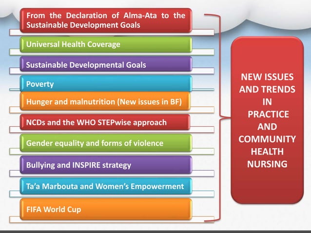 New trends in community health nursing | PPTX