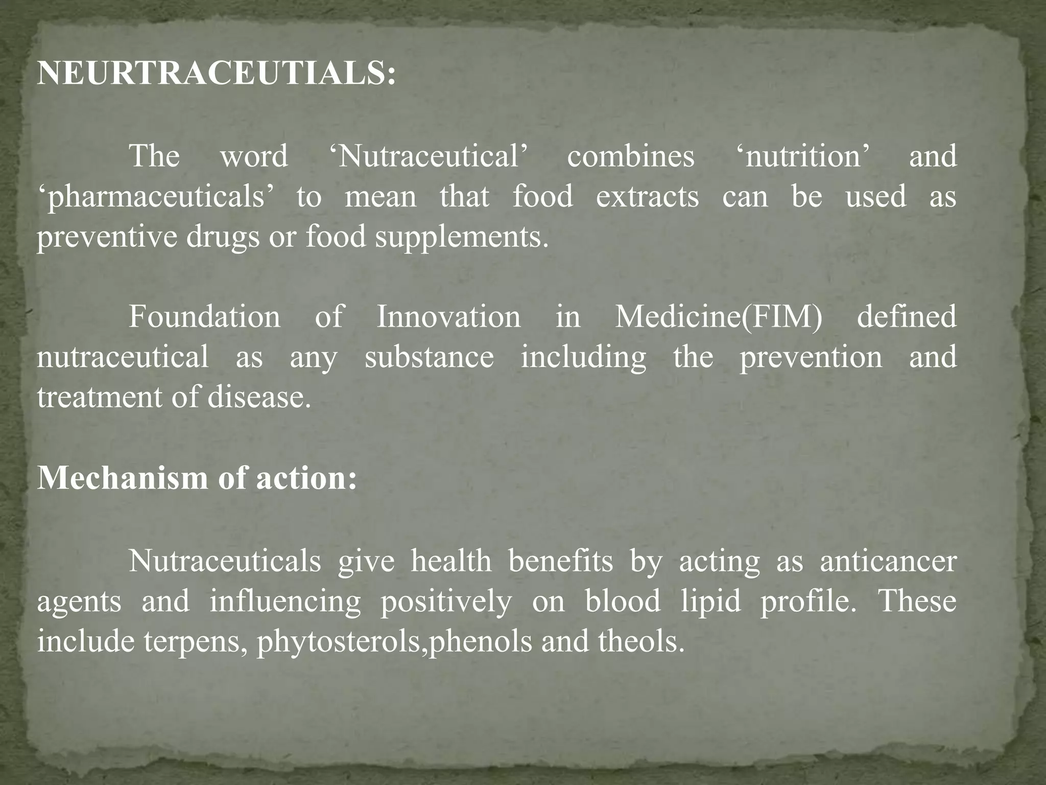 New trends in food science | PPTX