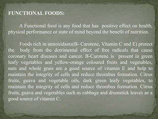 New trends in food science | PPTX