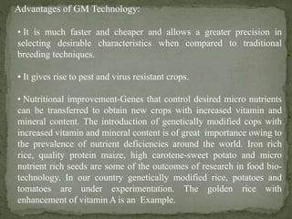 New trends in food science | PPTX