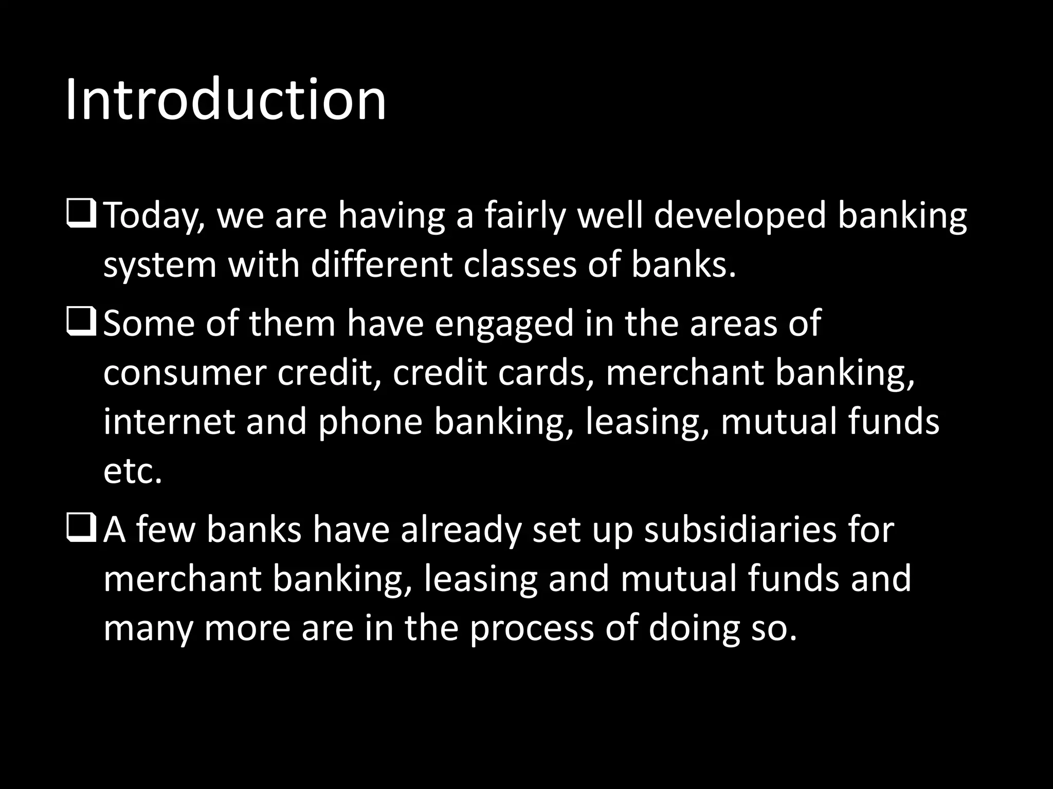 New trends in indian banking system | PPTX