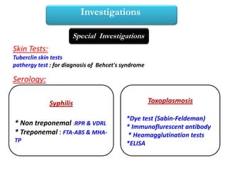 New trends in management of uveitis | PPTX