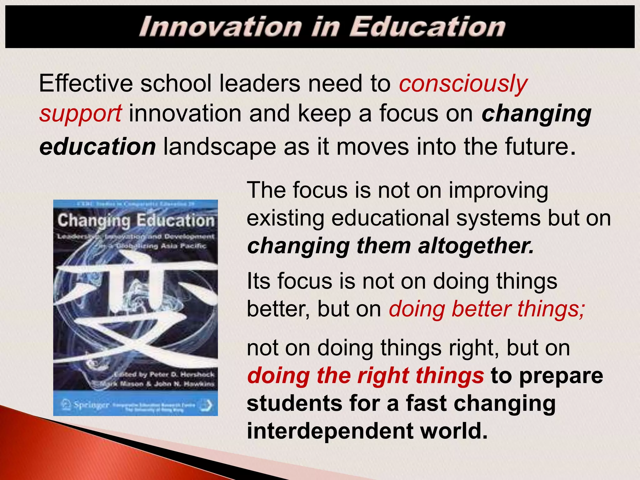 New Trends & Modern approaches in Education | PPT