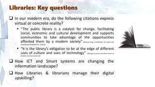 New trends and skill in library automation: impact of Artificial Intelligence and Industry 4.0 | PPT