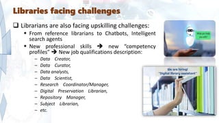 New trends and skill in library automation: impact of Artificial ...