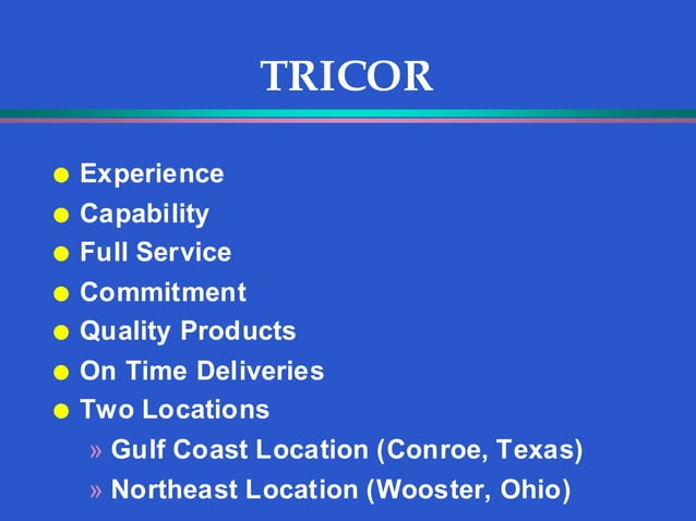 Tricor Metals | PPT