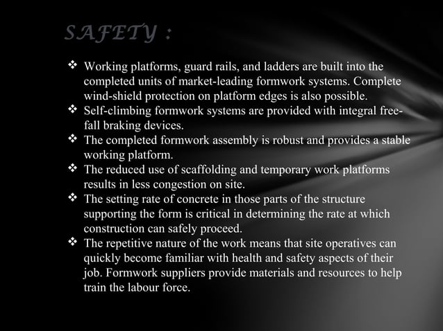 JUMP FORM WORK | PPT