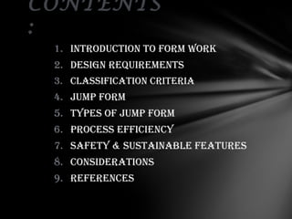 JUMP FORM WORK | PPT