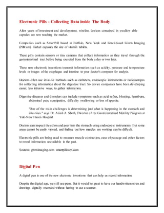 New Technology of electronics | DOCX