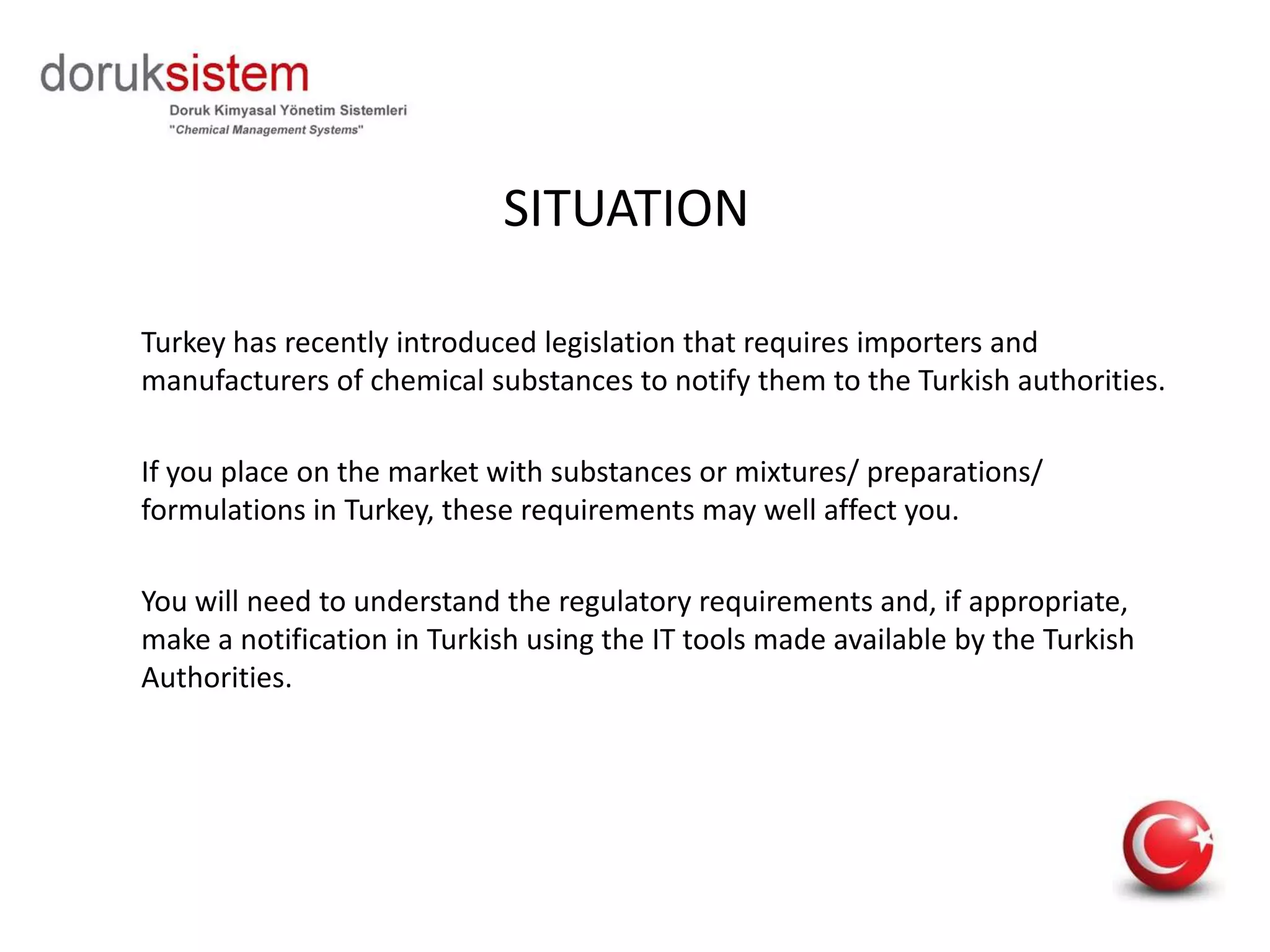 New Turkish Regulations | PPTX