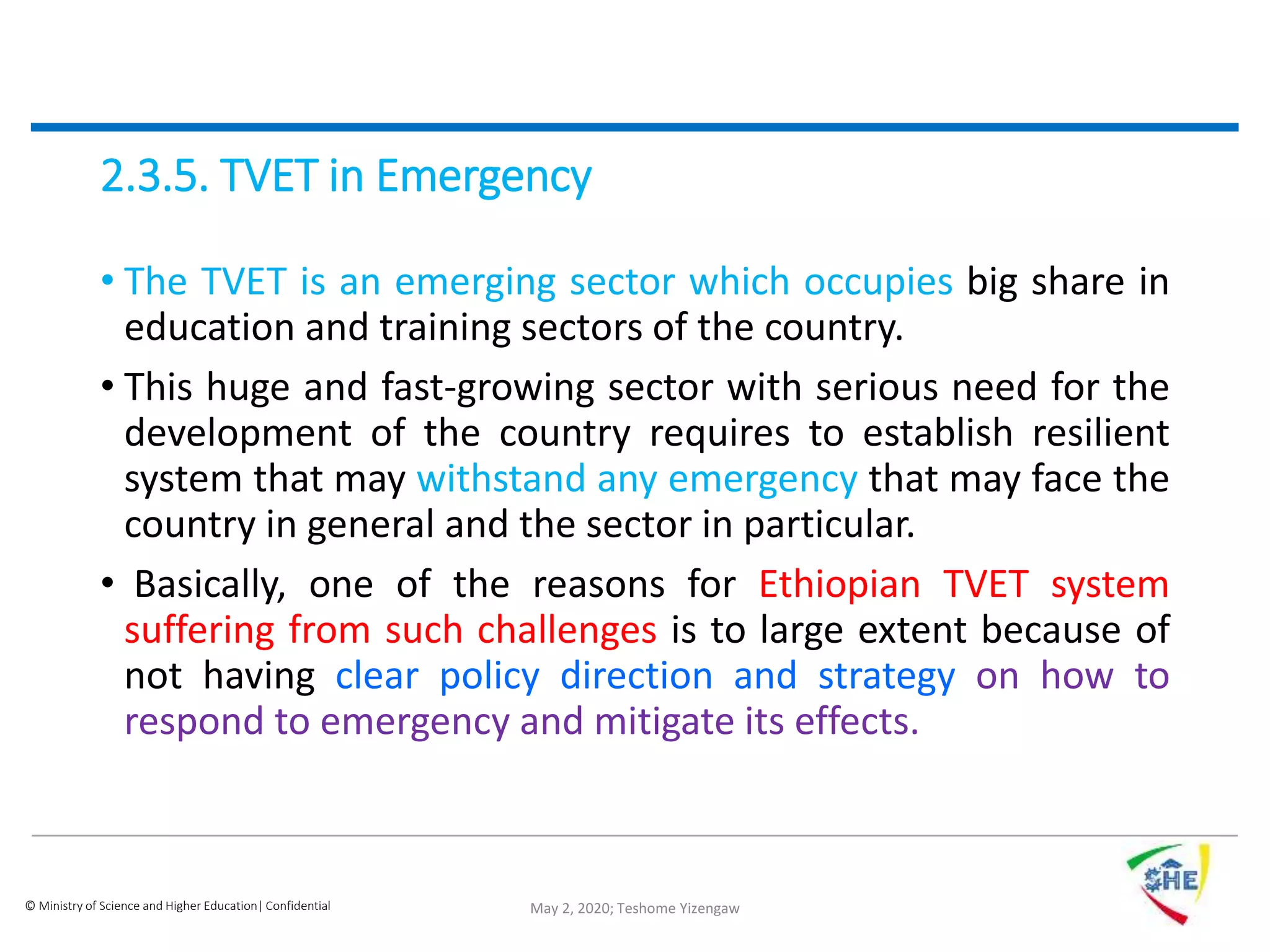 New TVET Policy & Strategy | PPT