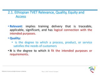 New TVET Policy & Strategy | PPT
