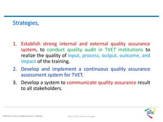 New TVET Policy & Strategy | PPT