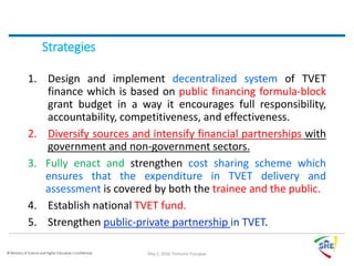 New TVET Policy & Strategy | PPT