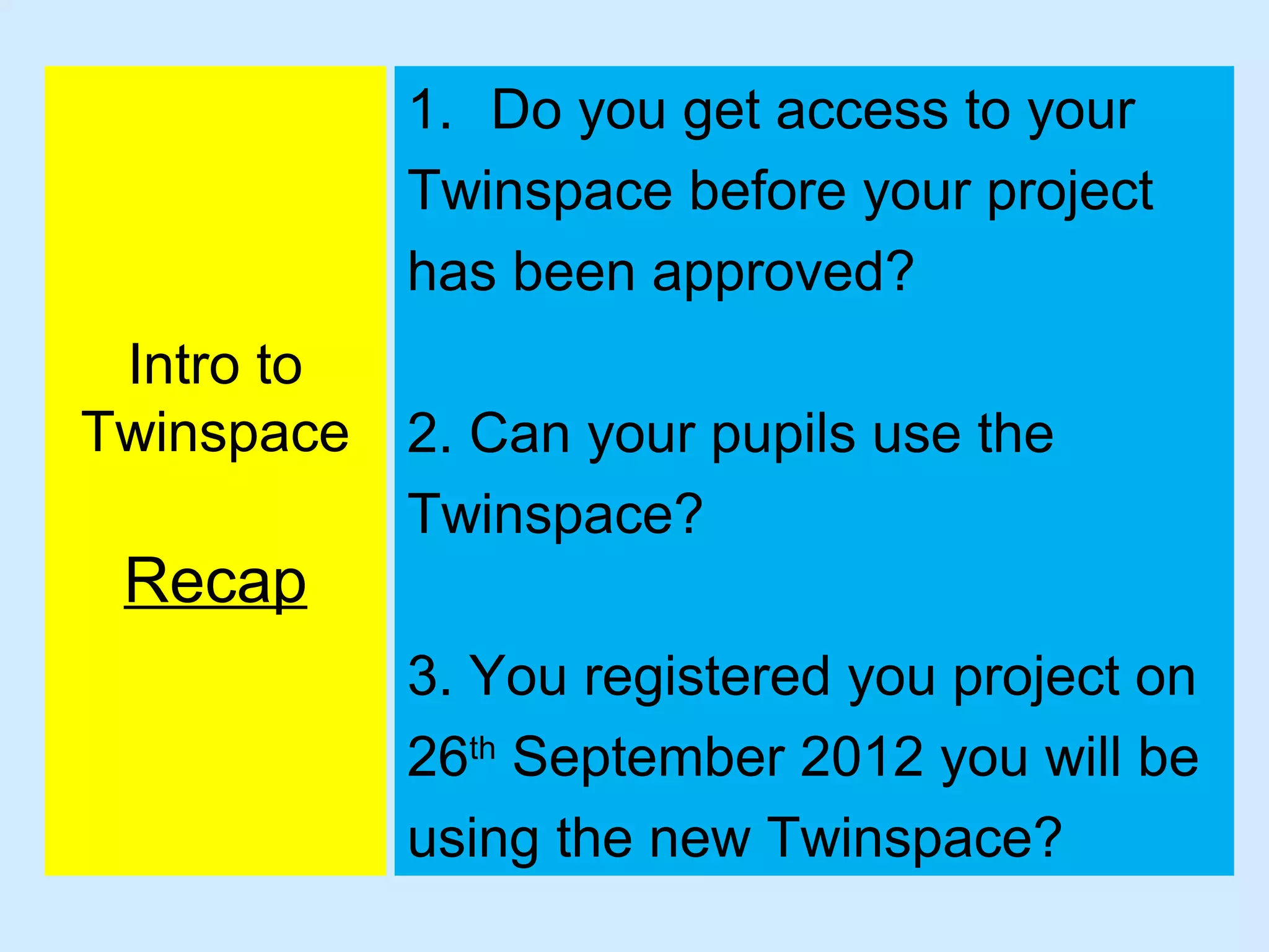 Using Your Twinspace Webinar Slides | PPT