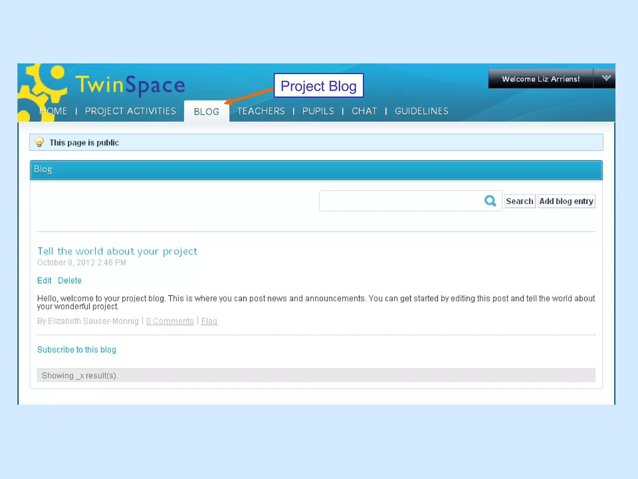 Using Your Twinspace Webinar Slides | PPT