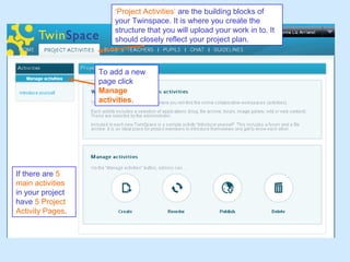 Using Your Twinspace Webinar Slides | PPT