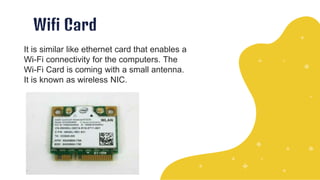 Presentation on Network Devices for Class 12 | PPTX