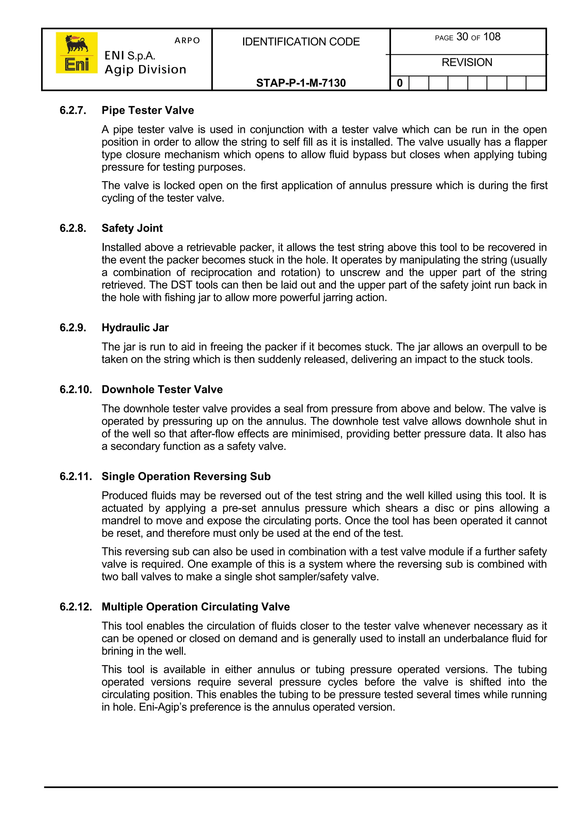 Well test-procedures-manual | PDF