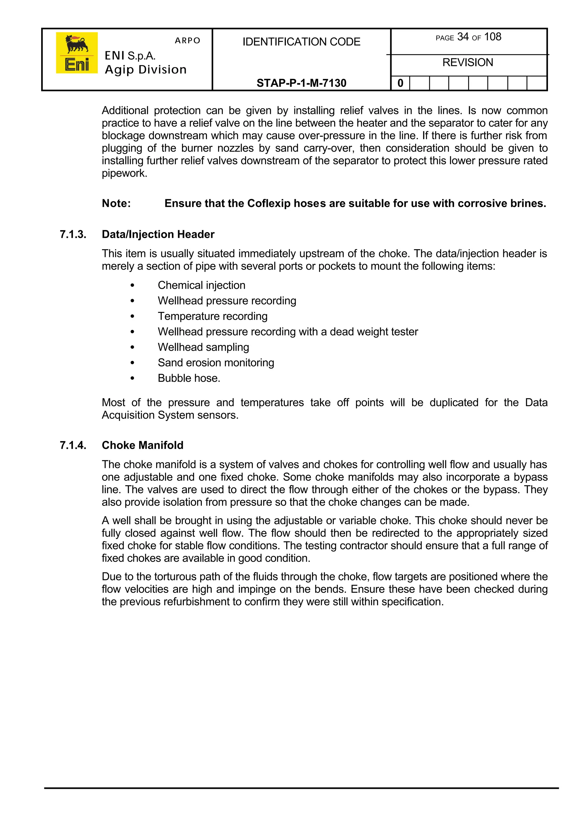 Well test-procedures-manual | PDF