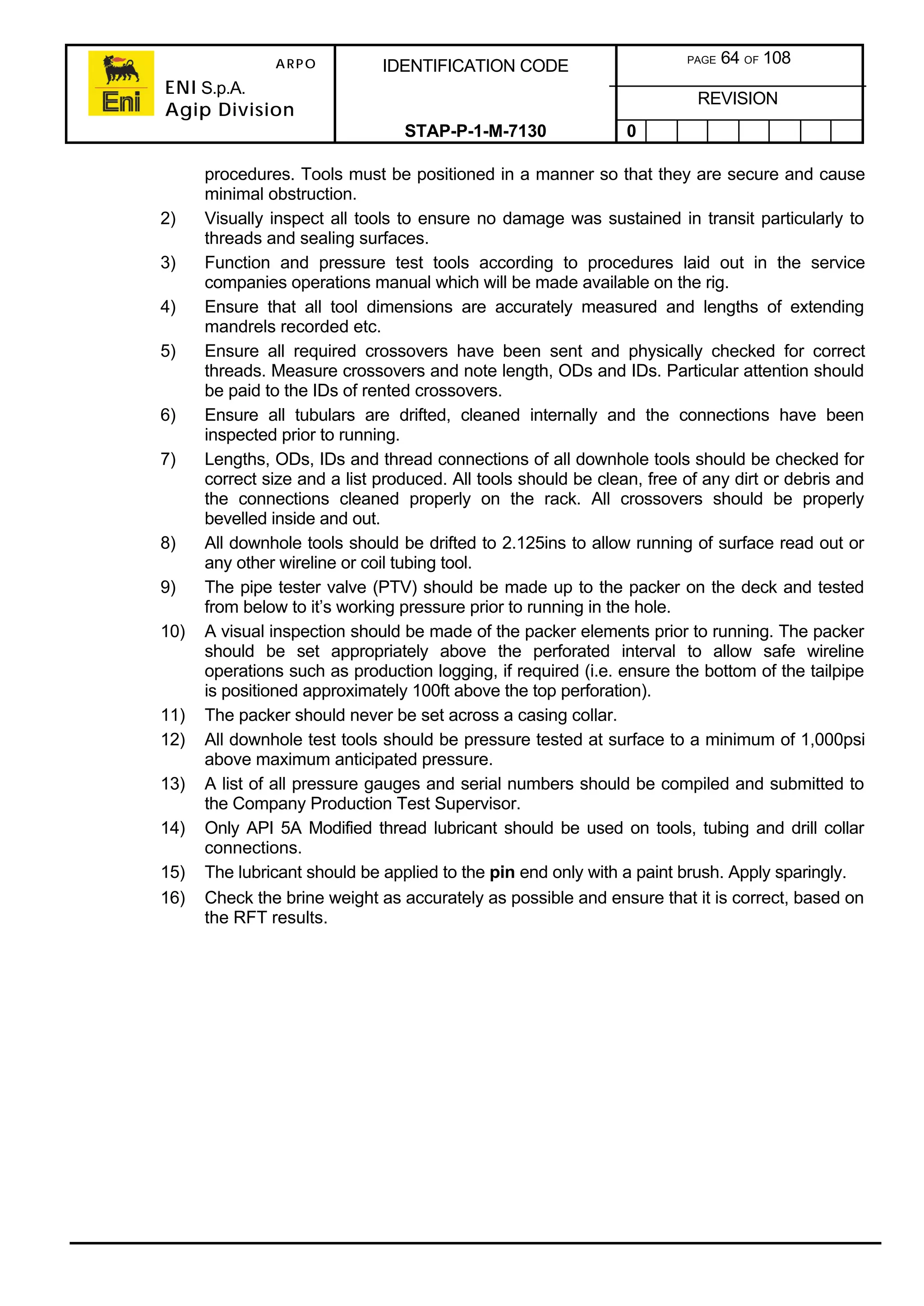 Well test-procedures-manual | PDF