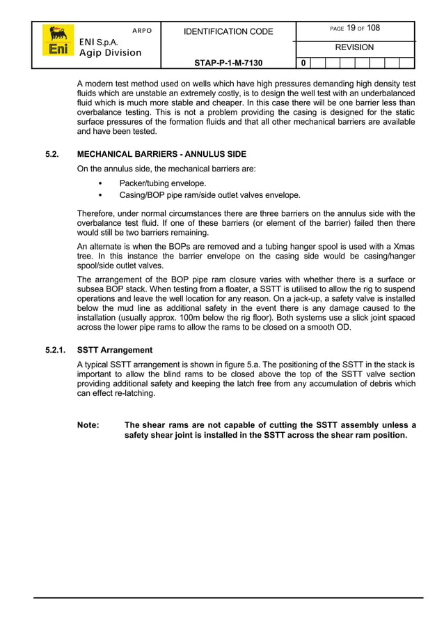Well test-procedures-manual | PDF