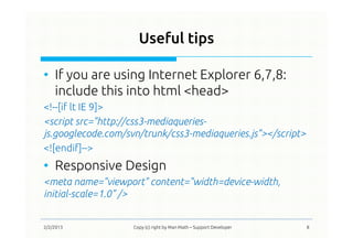 CSS3 Media Queries | PDF