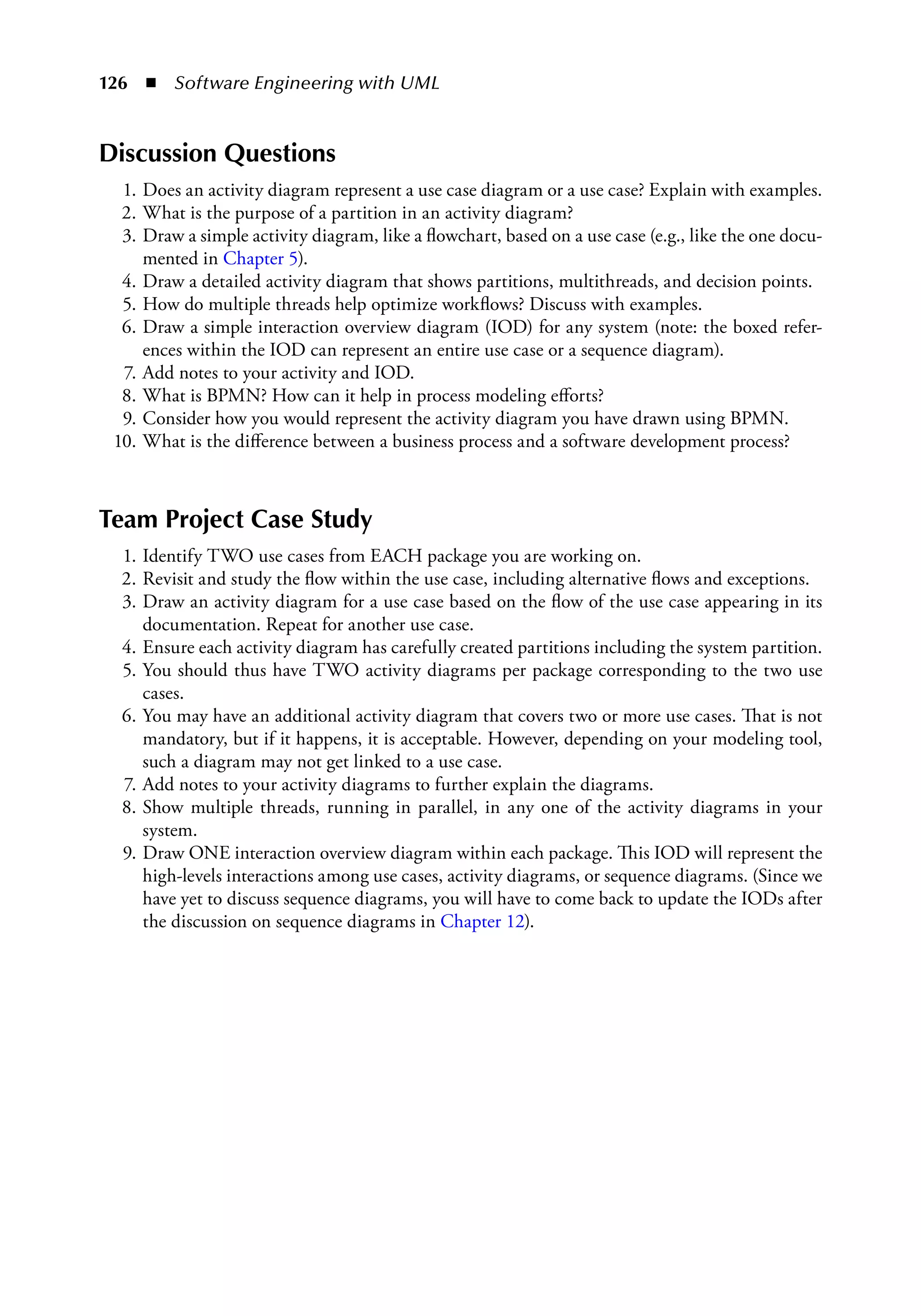 software engineering with uml- activity diagram | PDF