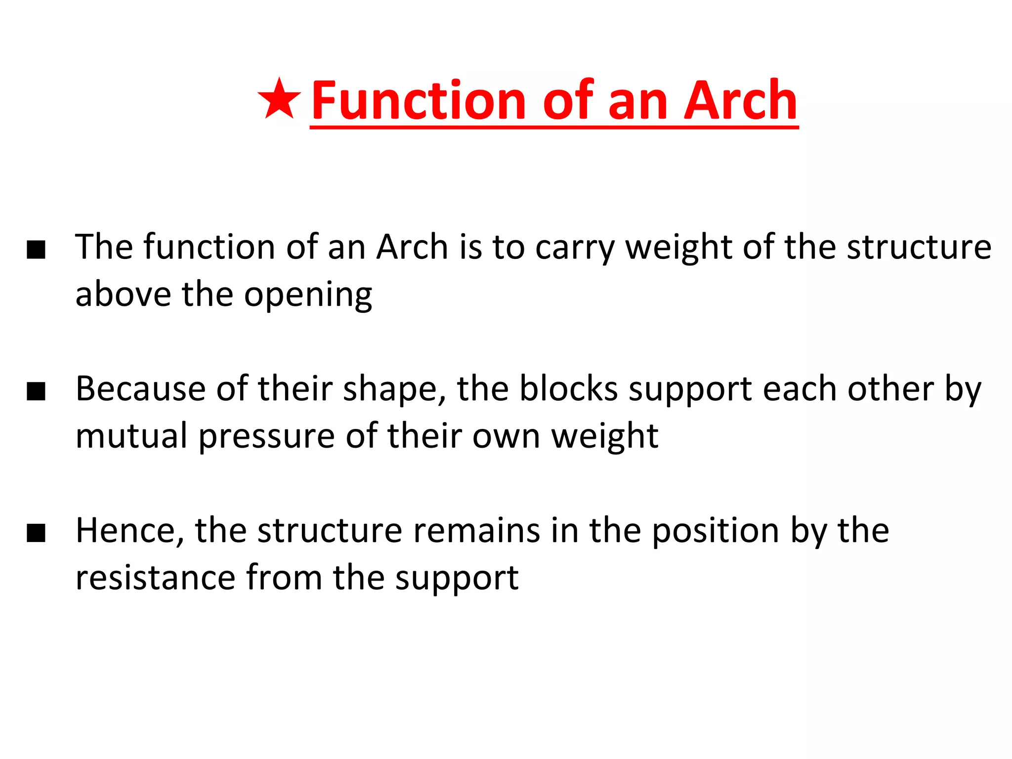 Arches ppt | PPT