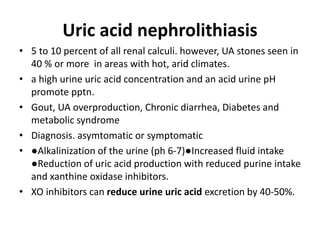 New uric acid disorder | PPT