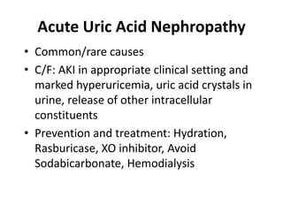 New uric acid disorder | PPT