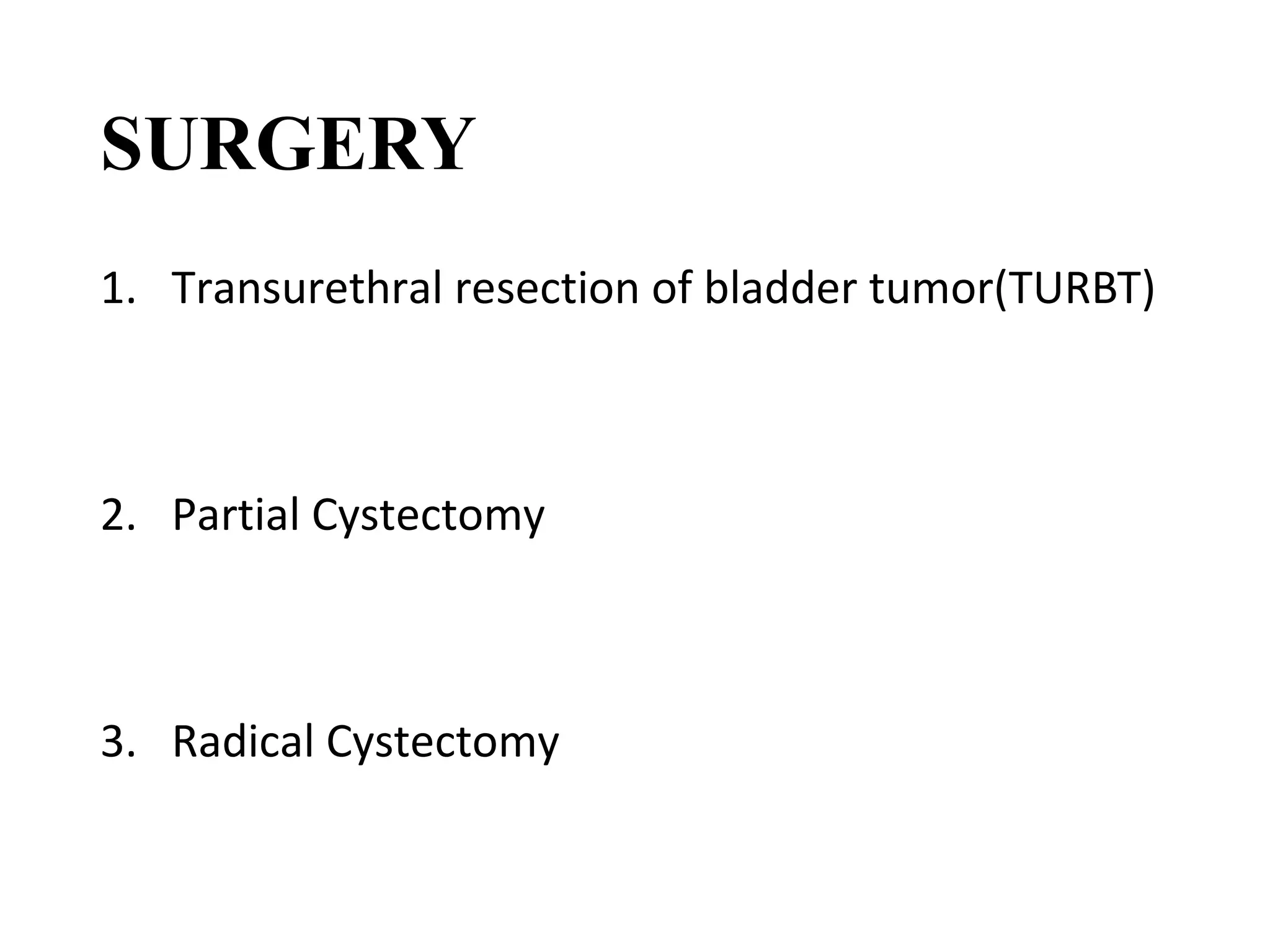 urinary diversions in bladder cancer | PPT