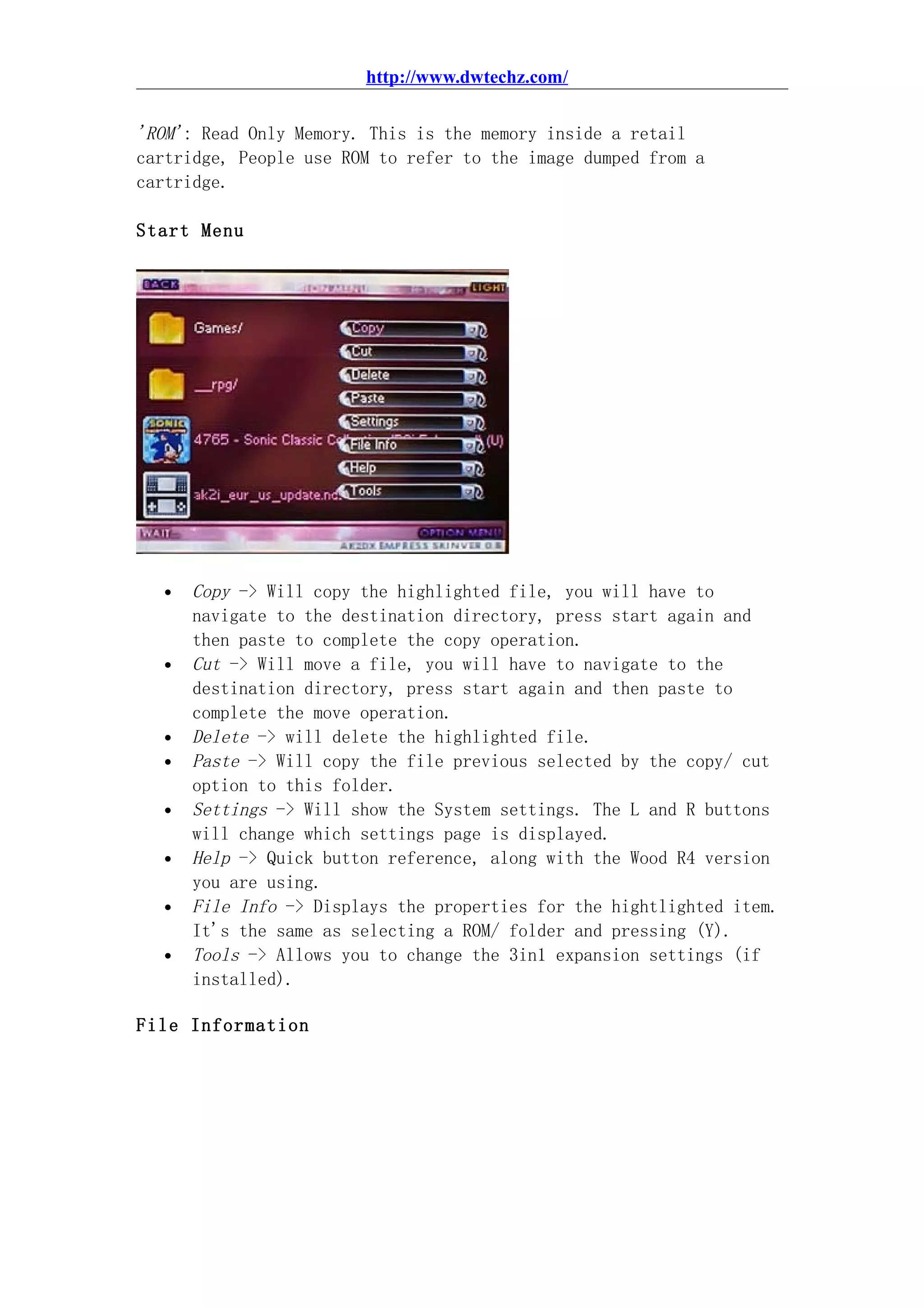 New users guide to setting up wood r4 | PDF