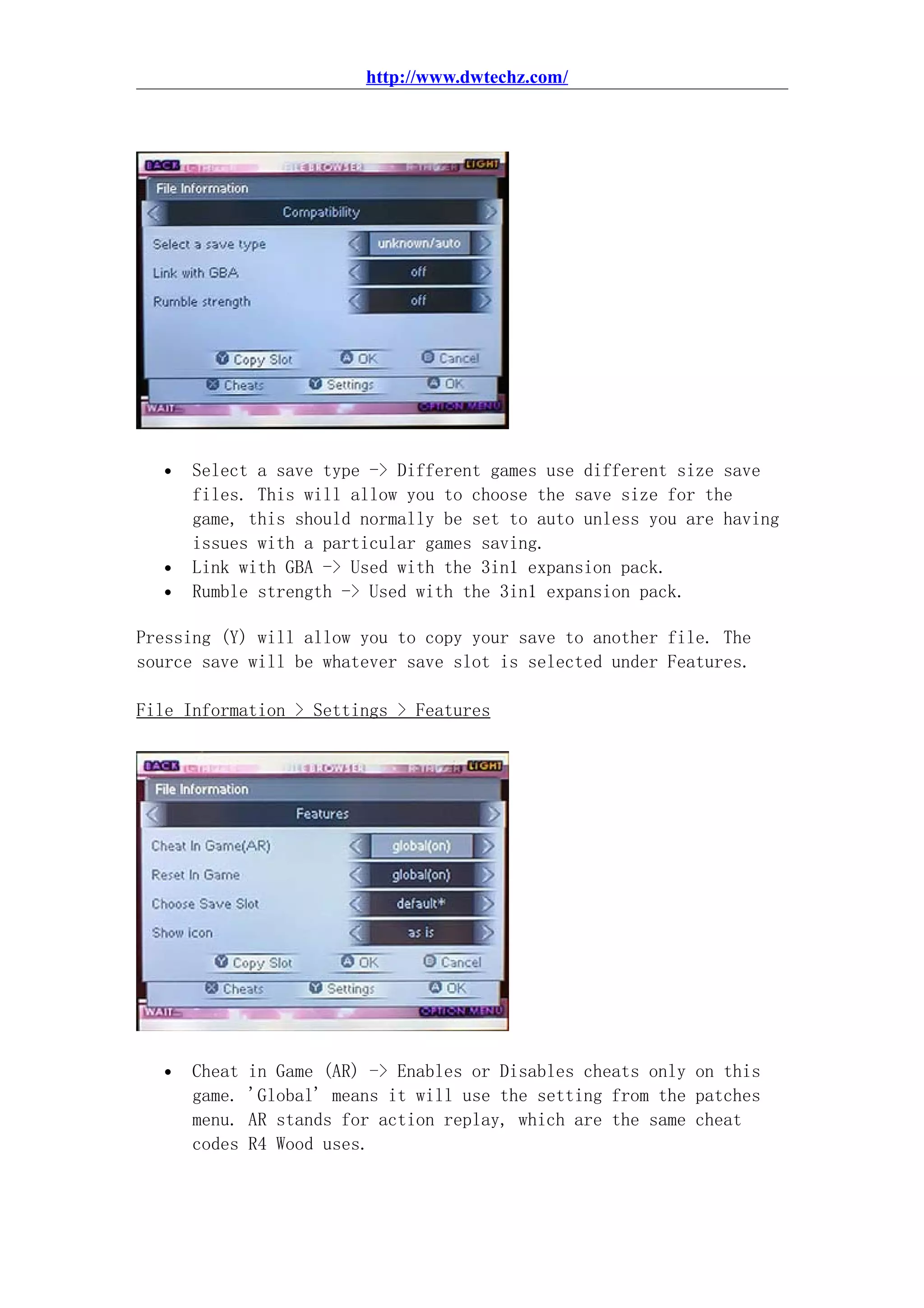 New users guide to setting up wood r4 | PDF