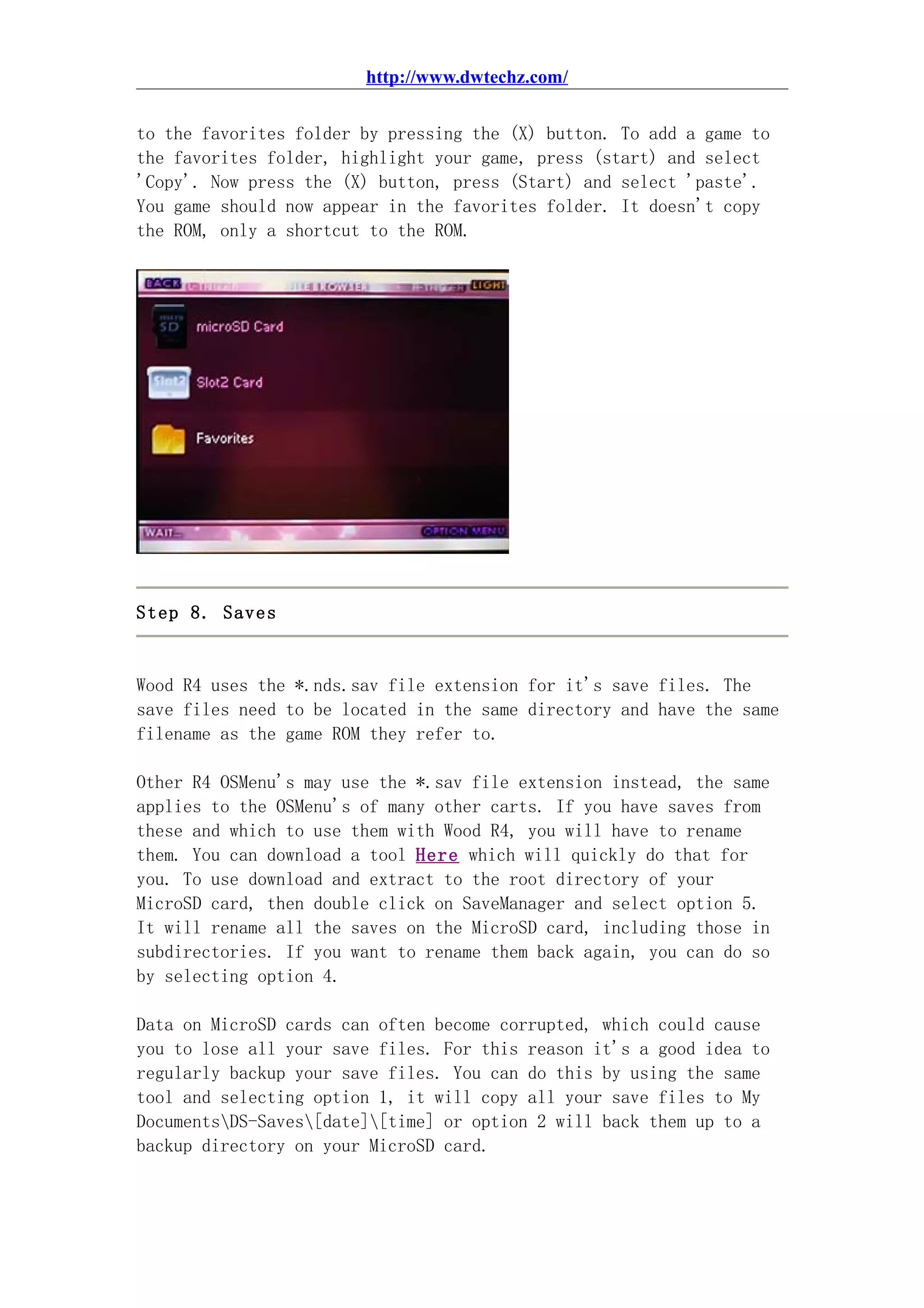 New users guide to setting up wood r4 | PDF