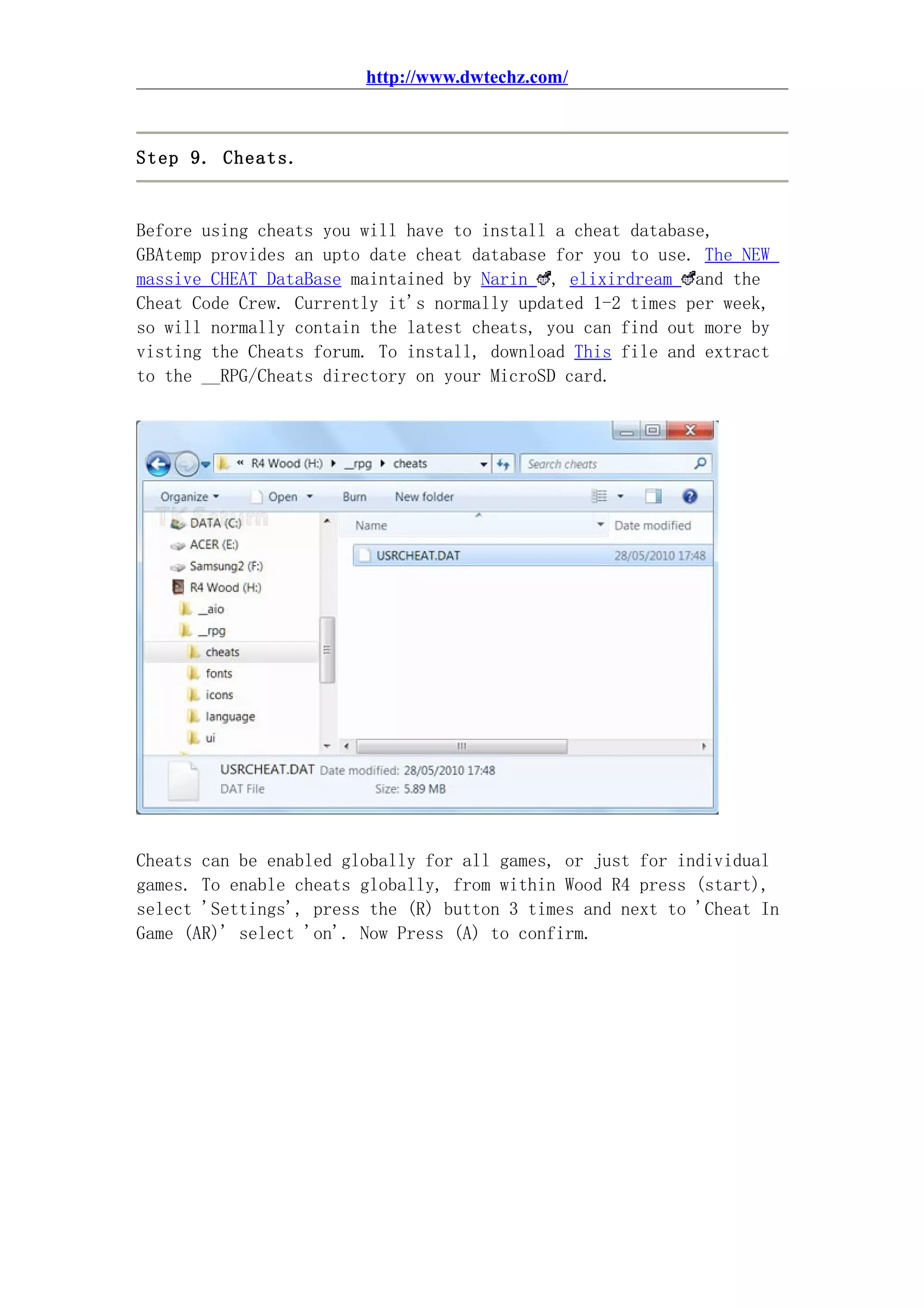 New users guide to setting up wood r4 | PDF