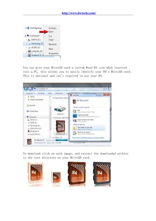 New users guide to setting up wood r4 | PDF