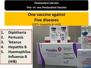 New vaccine introduction pentavalent vaccine india_b_ankura | PPTX
