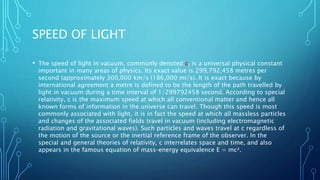 Vedic Science and Hinduism | Speed of Light in Hinduism | Many more ...