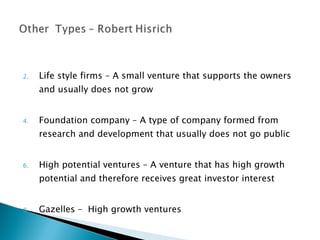 New venture creation | PPT