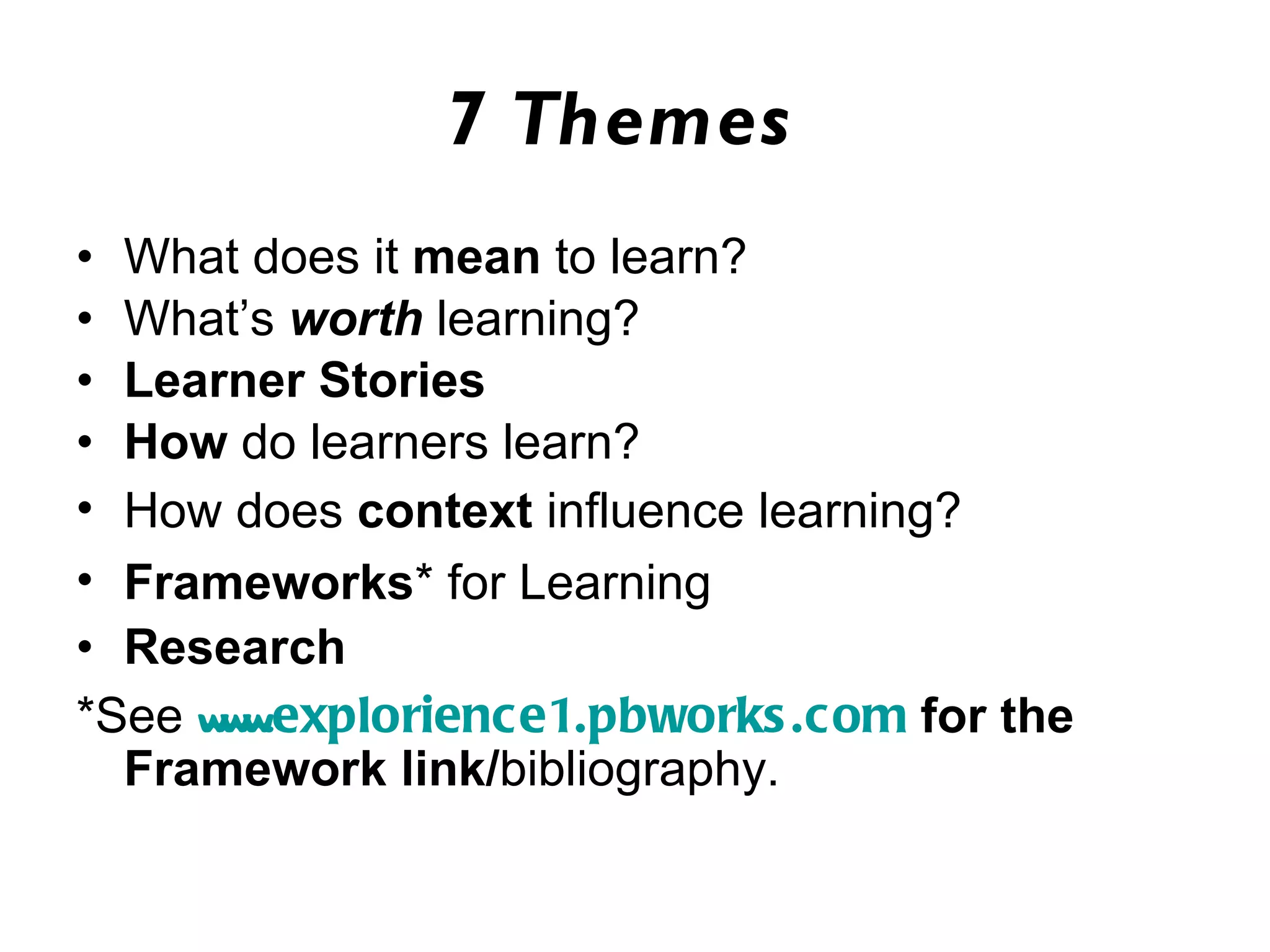 Intro to Learning How to Learn | PPT