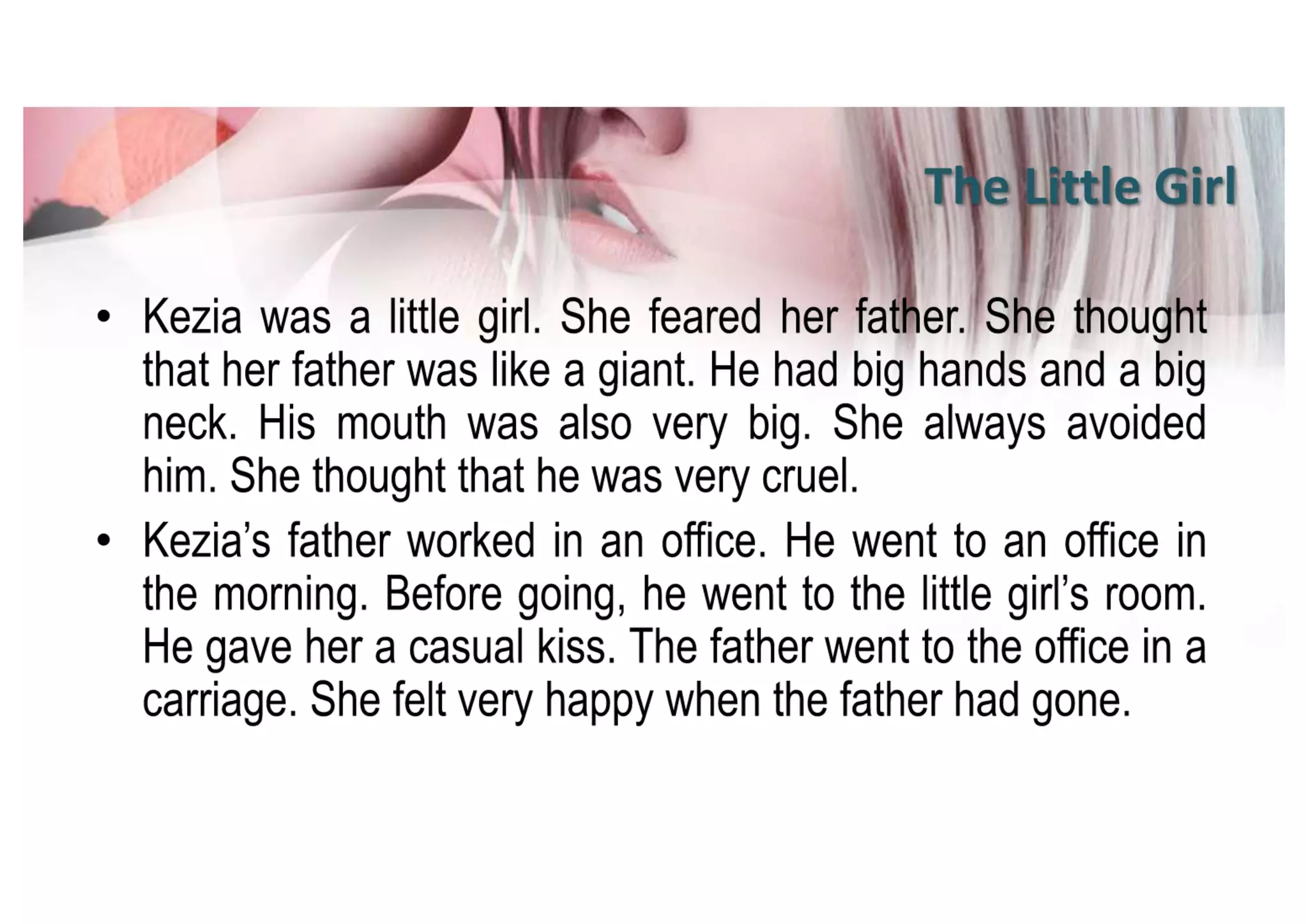 the little girl class 9 | PDF
