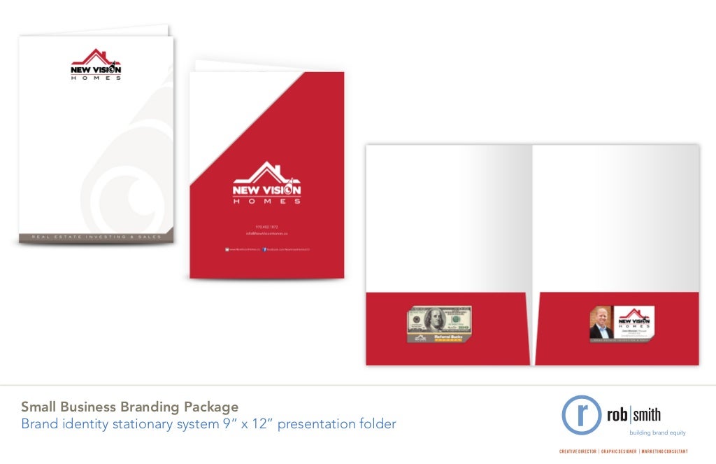 New Vision Homes Brand Identity by Rob Smith | PPT