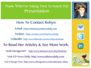 GoodBye Resume, Hello Visual CV | PPT