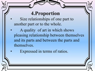 humanities principle of visual art | PPTX