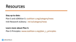 Is there a plan for Plan S? | PPTX